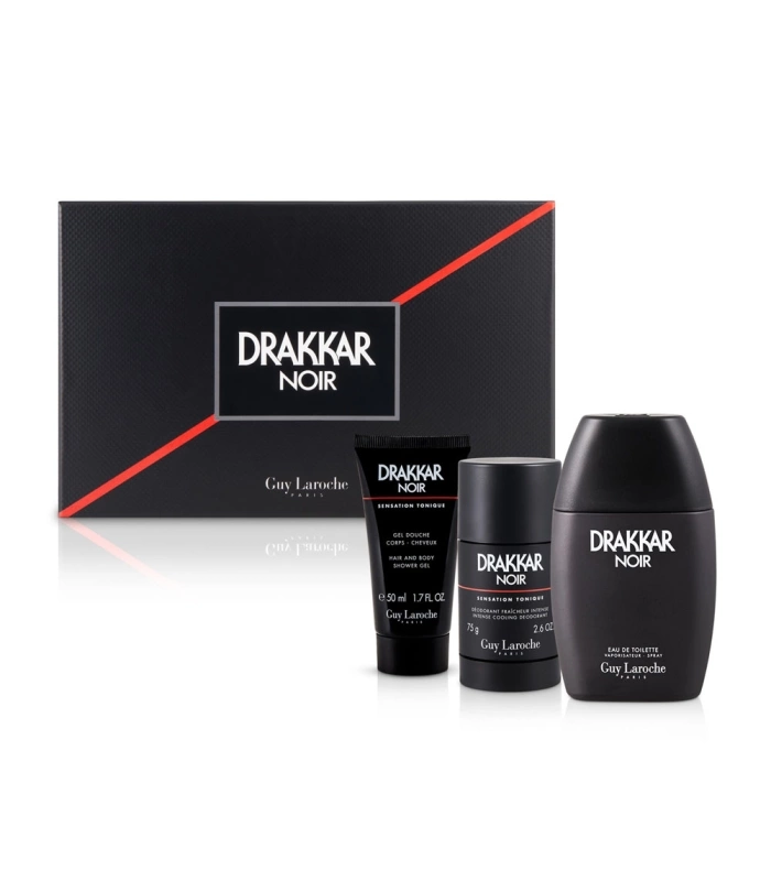 DRAKKAR NOIR Eau De Toilette Gift Set - Drakkar Noir - PERFUMES MEN ...