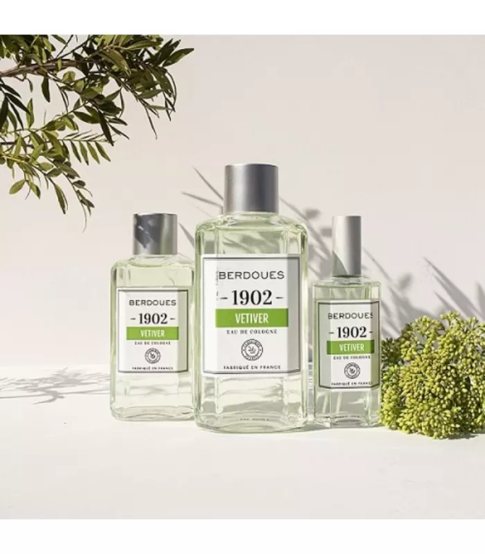 VETIVER Eau de Cologne Vaporisateur BERDOUES - EDC 1902 Tradition ...