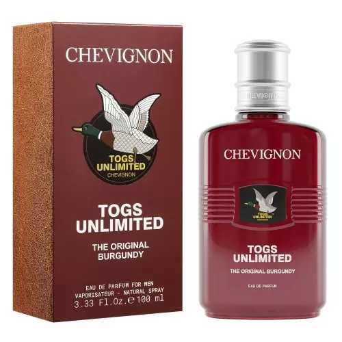 TOGS UNLIMITED THE ORIGINAL BURGUNDY Eau de Parfum Vaporisateur ...