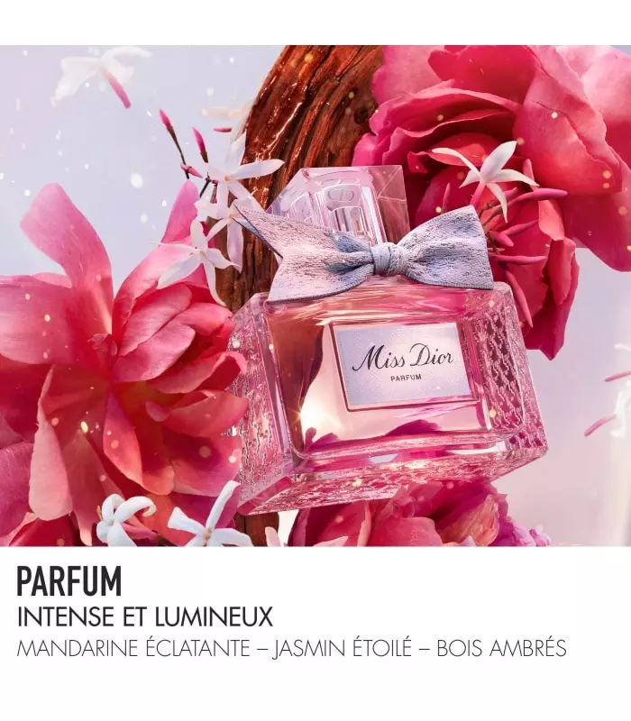 MISS DIOR Parfum: Intense floral, fruity and woody notes - Miss Dior ...