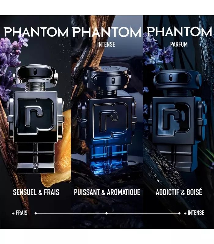 PHANTOM INTENSE Eau de Parfum Intense Rabanne - Phantom - PARFUMS HOMME ...