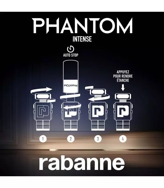 PHANTOM INTENSE Eau de Parfum Intense Rabanne - Phantom - PARFUMS HOMME ...