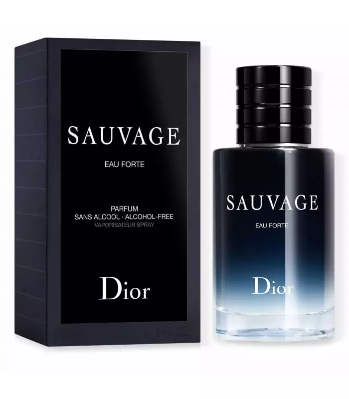 SAUVAGE EAU FORTE PARFUM Notes fraîches et intenses Dior - Sauvage ...